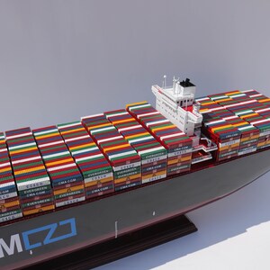 ZIM New York Container Ship Model ZIM Model Ship Personalization Your ...