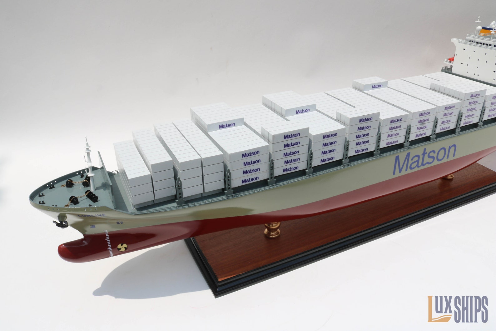 Matson Container Ship Model 39" - Lurline Model Ship - Personalizat Ion ...