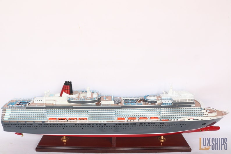 QUEEN ELIZABETH Ship Model 155cm 61 Wooden Ship Model Special Edition ...