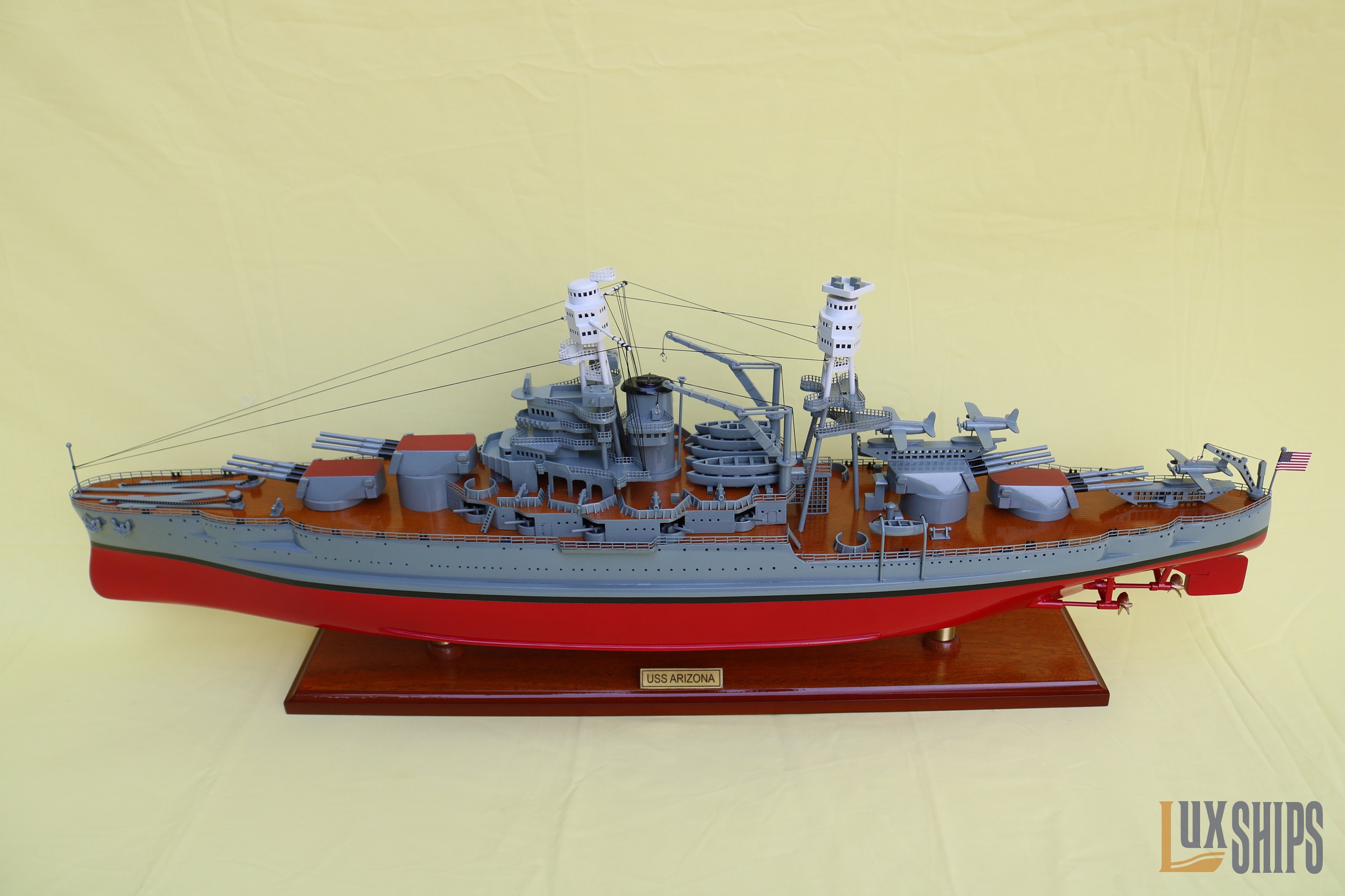USS Arizona Model Ship - Etsy