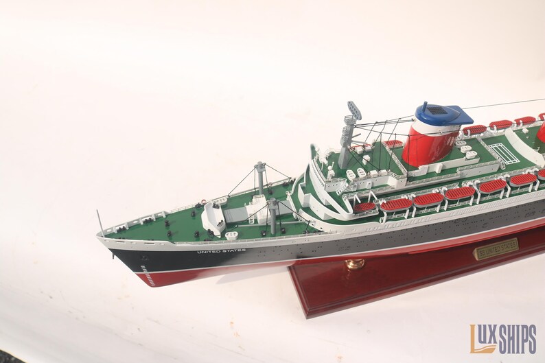 SS United States 91cm Ship Model – Museum Quality Replica, Great Gift ...
