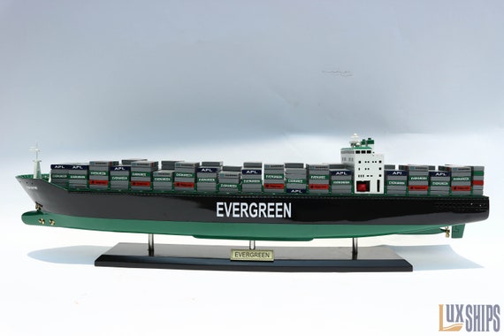 Evergreen Ship Model 70cm Evergreen Model Ship | Etsy
