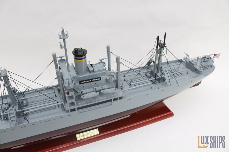 SS American Victory Ship Model - SS American Victory Battleship Model ...