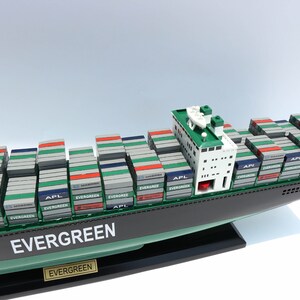 Evergreen Ship Model 70cm Evergreen Model Ship | Etsy