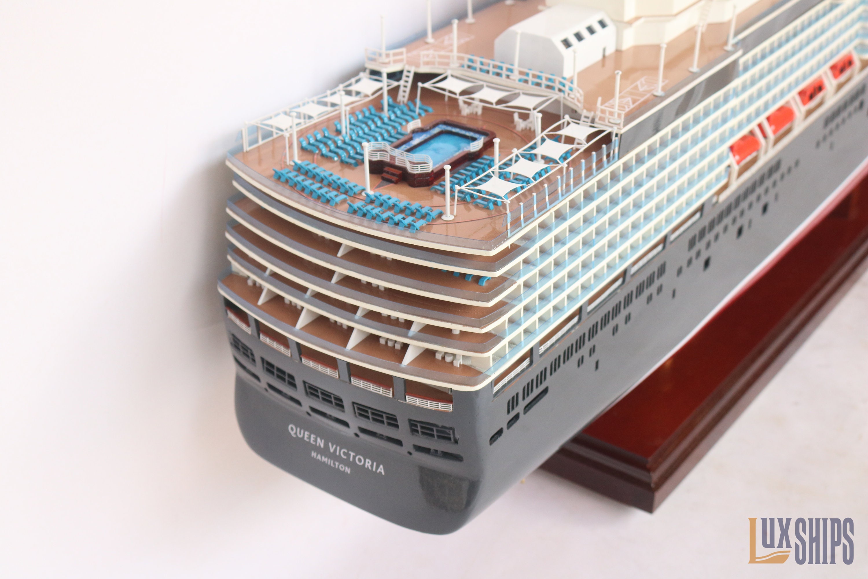 QUEEN VICTORIA Ship Model 155cm 61 Wooden Ship Model Special Edition - Etsy