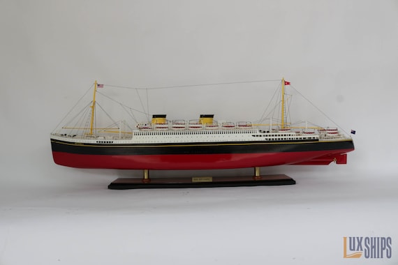 RMS Britannic 1930 1960 Ship Model 100cm - Etsy