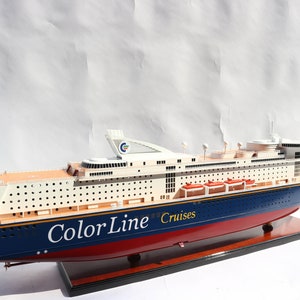 MS Color Magic Ship Model - MS Color Magic Cruise Model Ship - Etsy