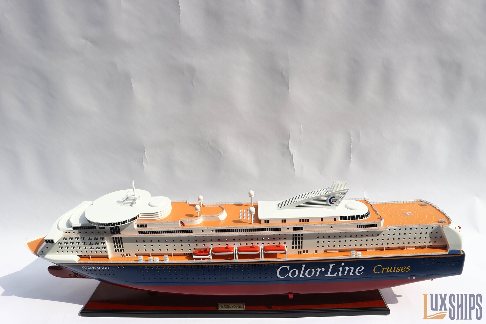 MS Color Magic Ship Model MS Color Magic Cruise Model Ship - Etsy