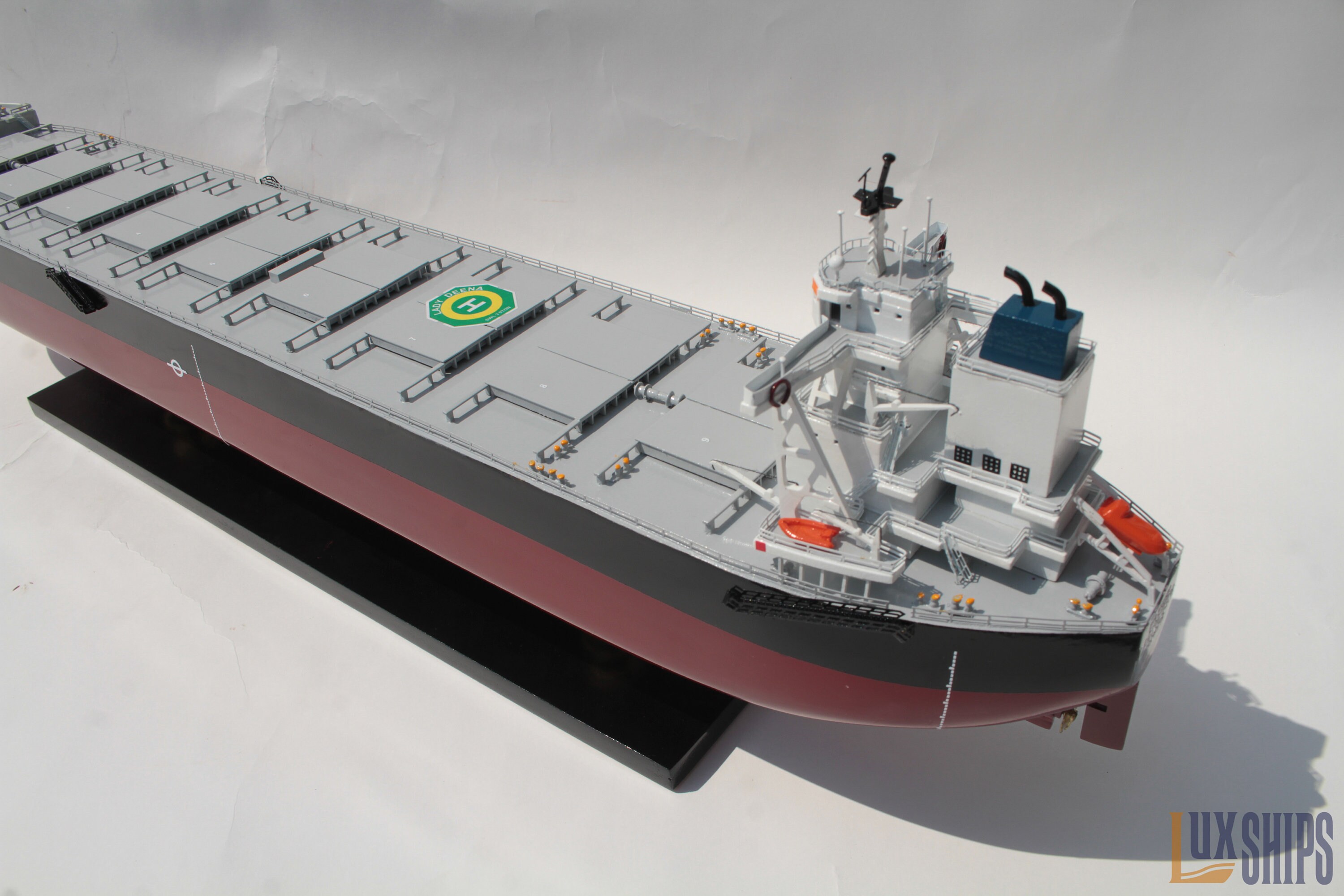 Lady Deena Bulk Carrier Ship Model Lady Deena Cargo Ship Model - Etsy