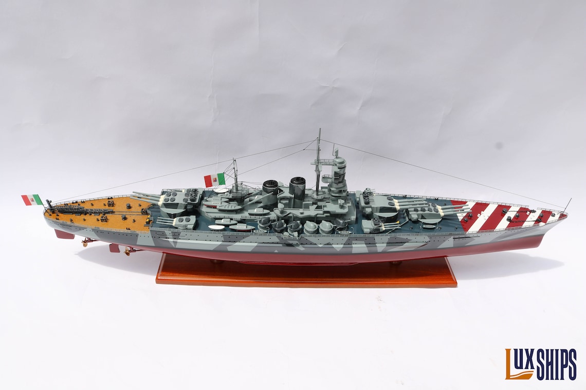 ROMA Ship Model ROMA Battleship Model - Etsy