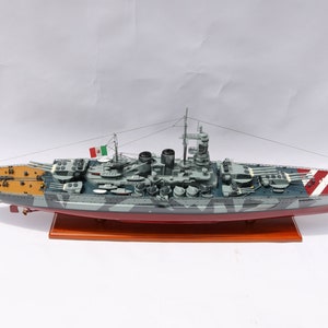 ROMA Ship Model - ROMA Battleship Model - Etsy
