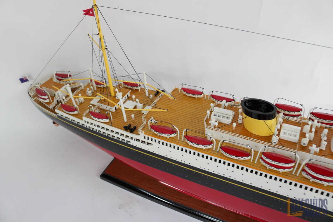 RMS Britannic 1930 1960 Ship Model 100cm - Etsy