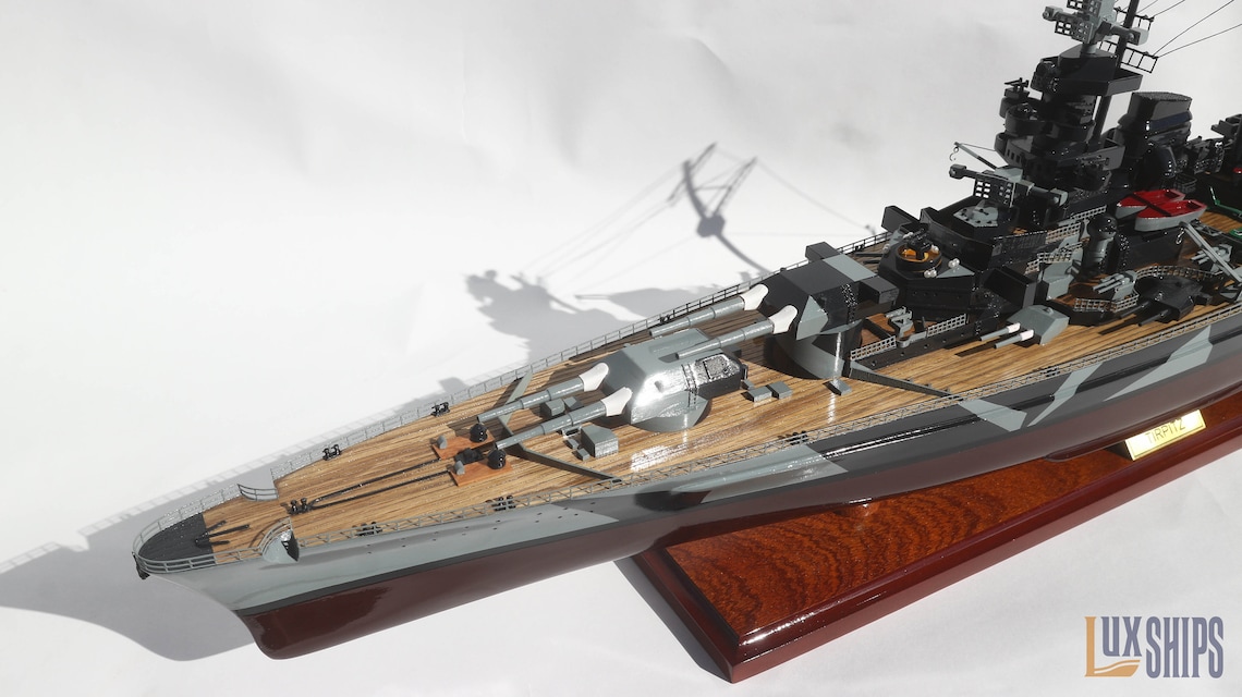 Tirpitz Ship Model Tirpitz Battleship Model - Etsy Canada