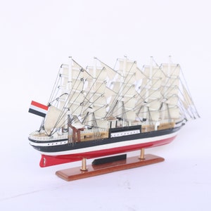 PREUSSEN Model Ship, Wooden Ship Model for Sale - Etsy