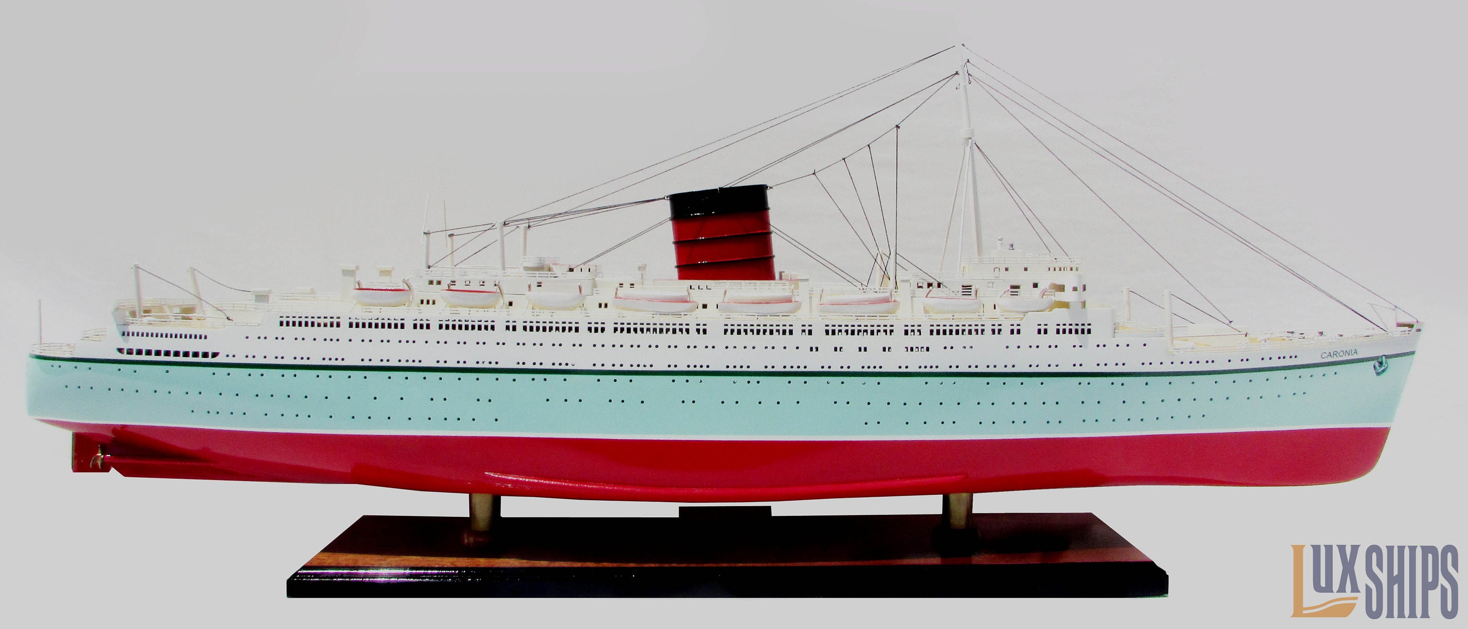 RMS Caronia Ship Model RMS Caronia Wood Ship Model - Etsy