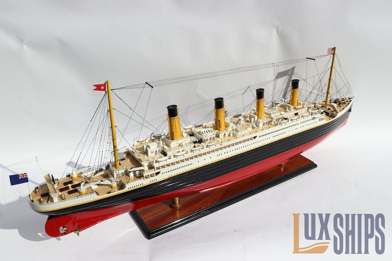 RMS Titanic Ship Model 40" With Lights - RMS Titanic Model Ship - Etsy