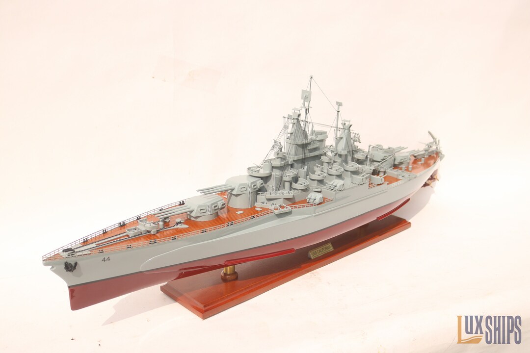 USS CALIFORNIA BB-44 Model Ship, Wooden Ship Model is for Sale - Etsy