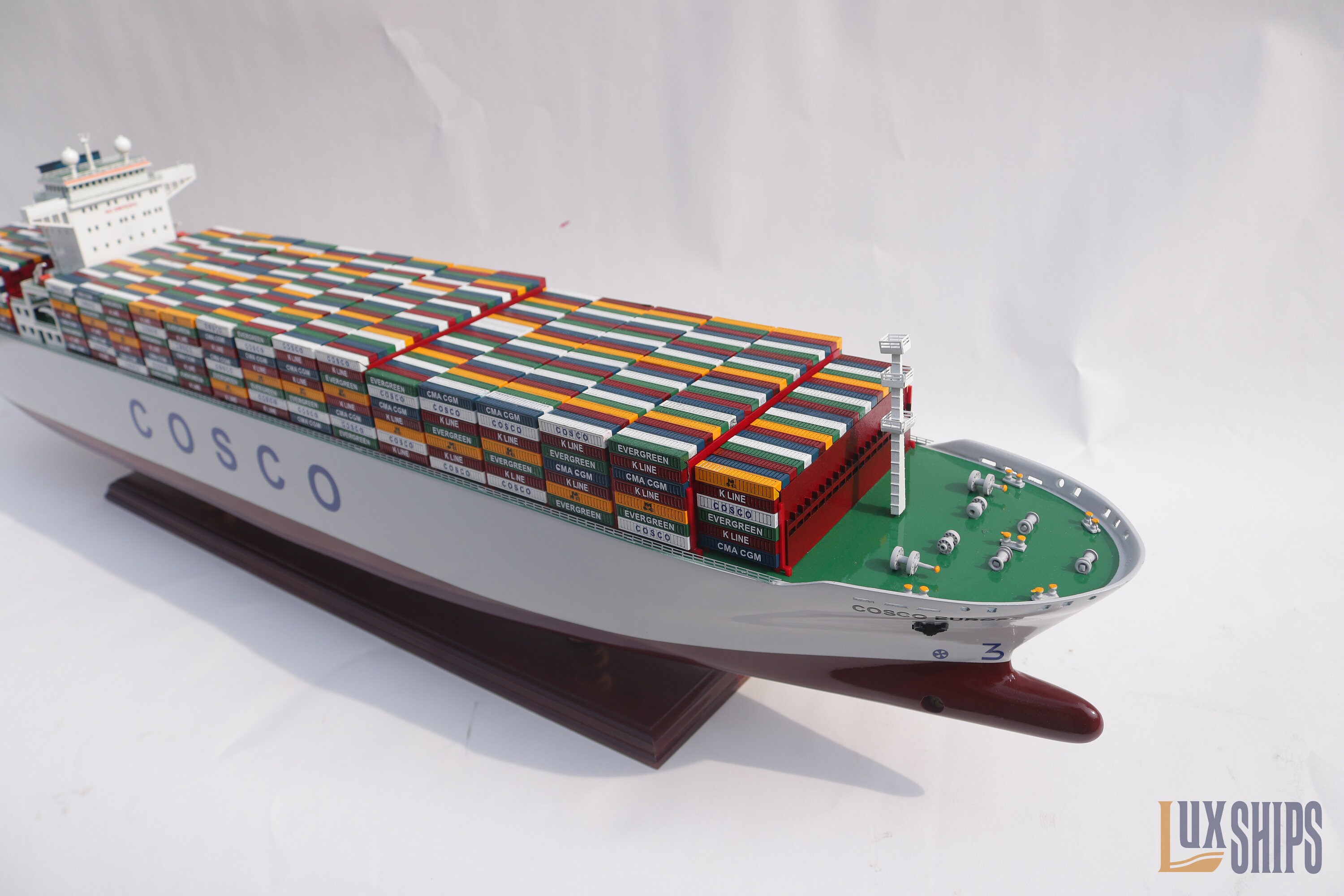 COSCO EUROPE Container Ship Model 39 Cosco Model Ship Personalization ...