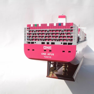 ONE Ship Model 39" - ONE Container Model Ship - Etsy