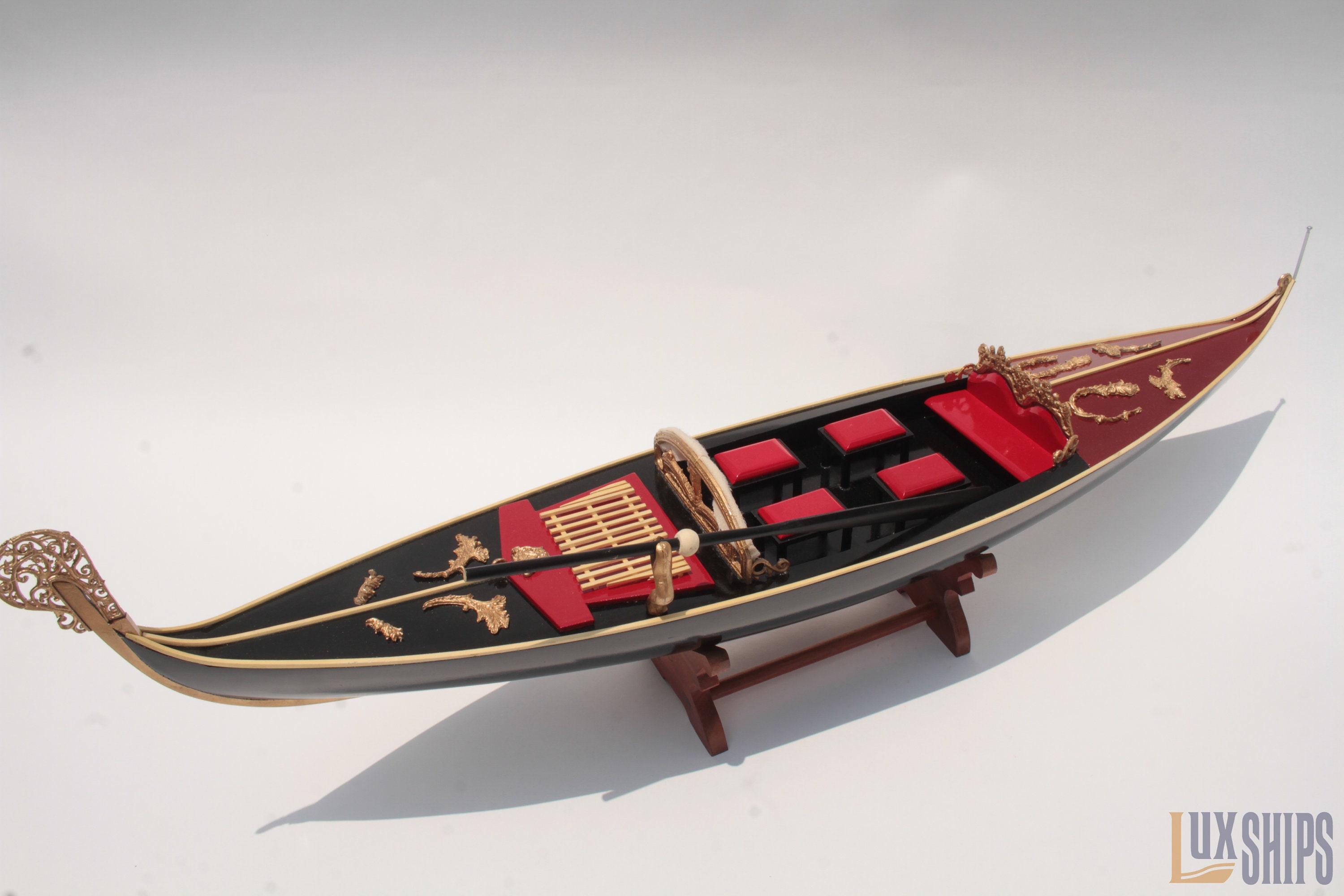 Gondola Wooden Ship Model Gondola Model Ships Gondola - Etsy