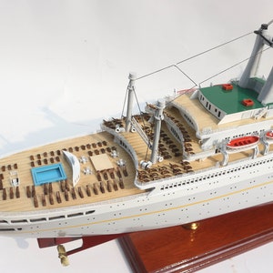 SS Rotterdam Ship Model - SS Rotterdam Cruise Ship Model - Etsy