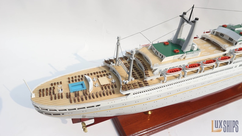 SS Rotterdam Ship Model - SS Rotterdam Cruise Ship Model - Etsy