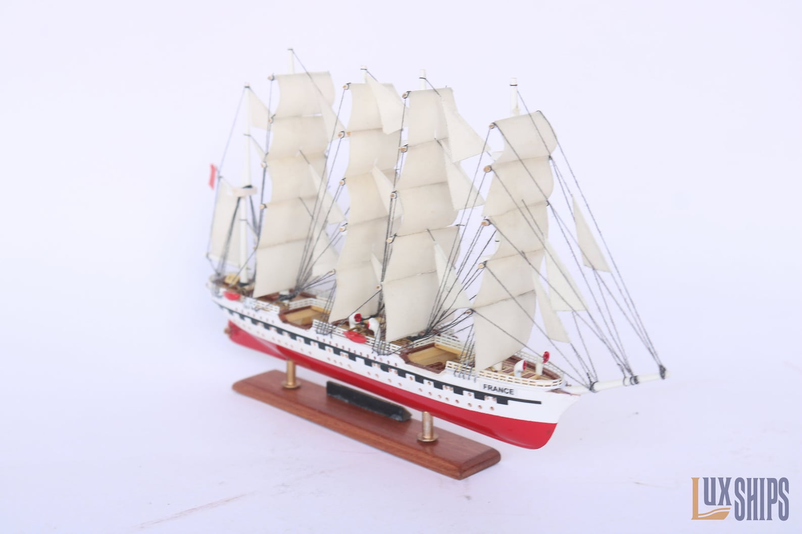 FRANCE II Model Ship, Wooden Ship Model for Sale - Etsy