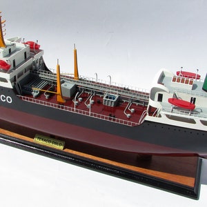 TEXACO OSLO Model Ship - Etsy