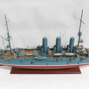 Cruiser Aurora Ship Model - Abpopa Battleship Model - Etsy