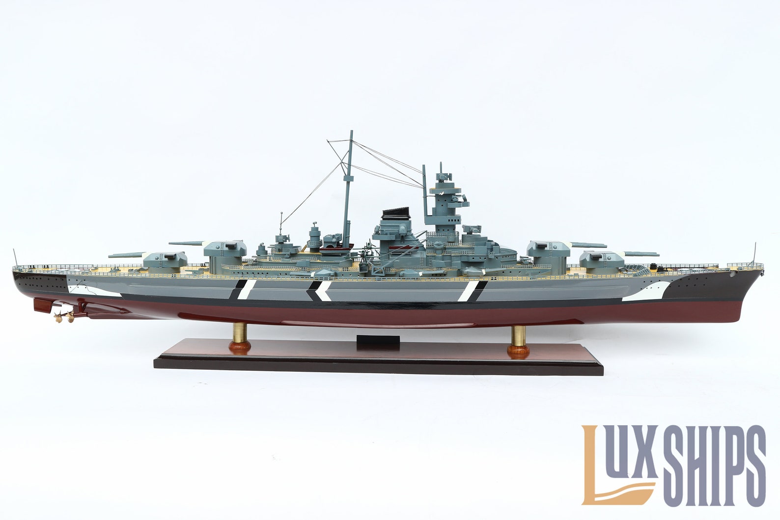 Bismarck Ship Model Bismarck Wooden Ship Model - Etsy