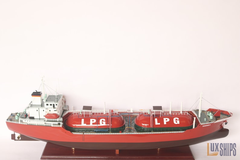 OCEANUS 09 (LPG Tanker) Model Ship, Wooden Ship Model is for Sale ...