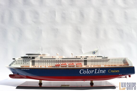 MS Color Magic Ship Model MS Color Magic Cruise Model Ship | Etsy