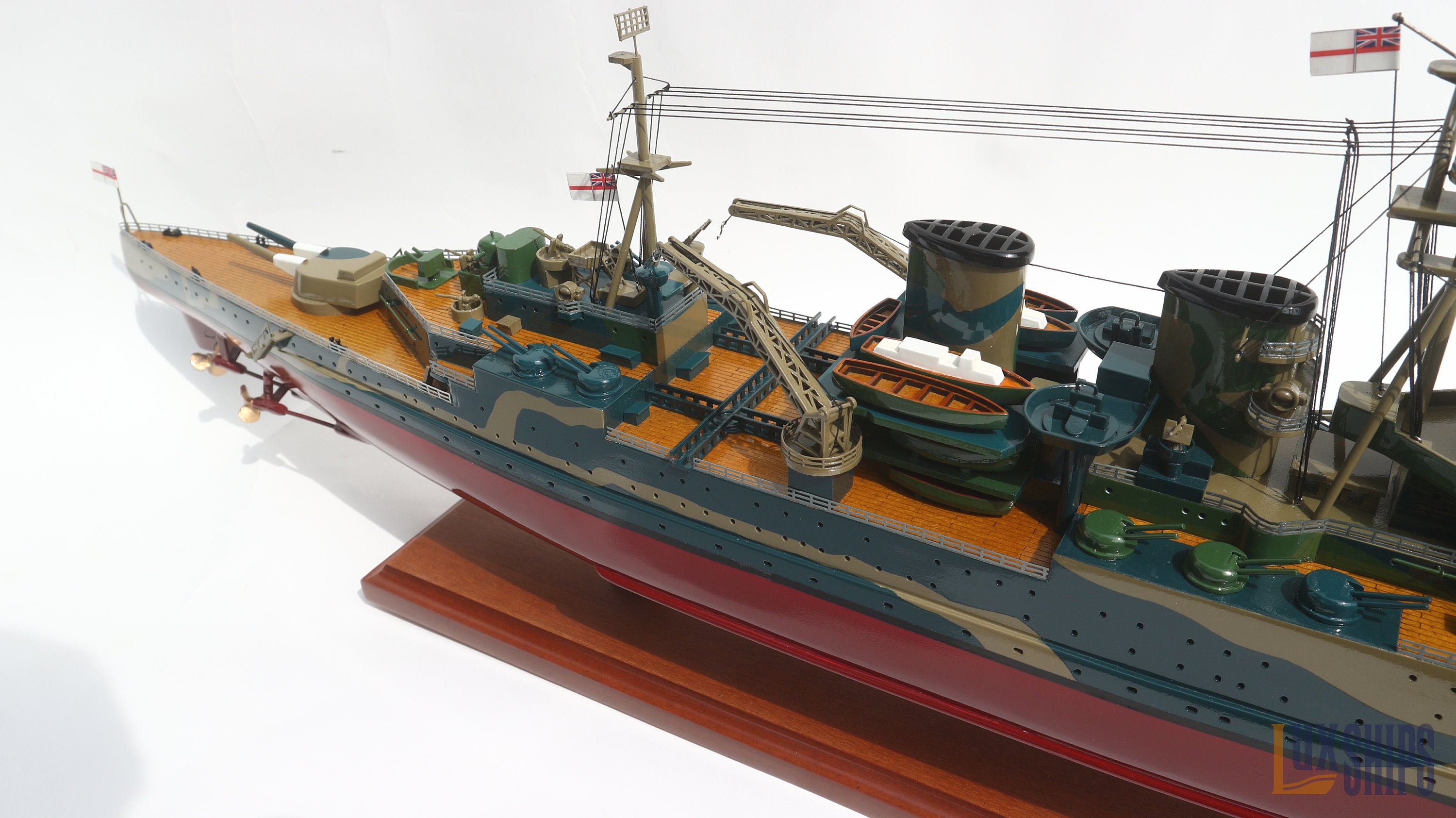 HMS Renown Ship Model HMS Renown Battleship Model - Etsy