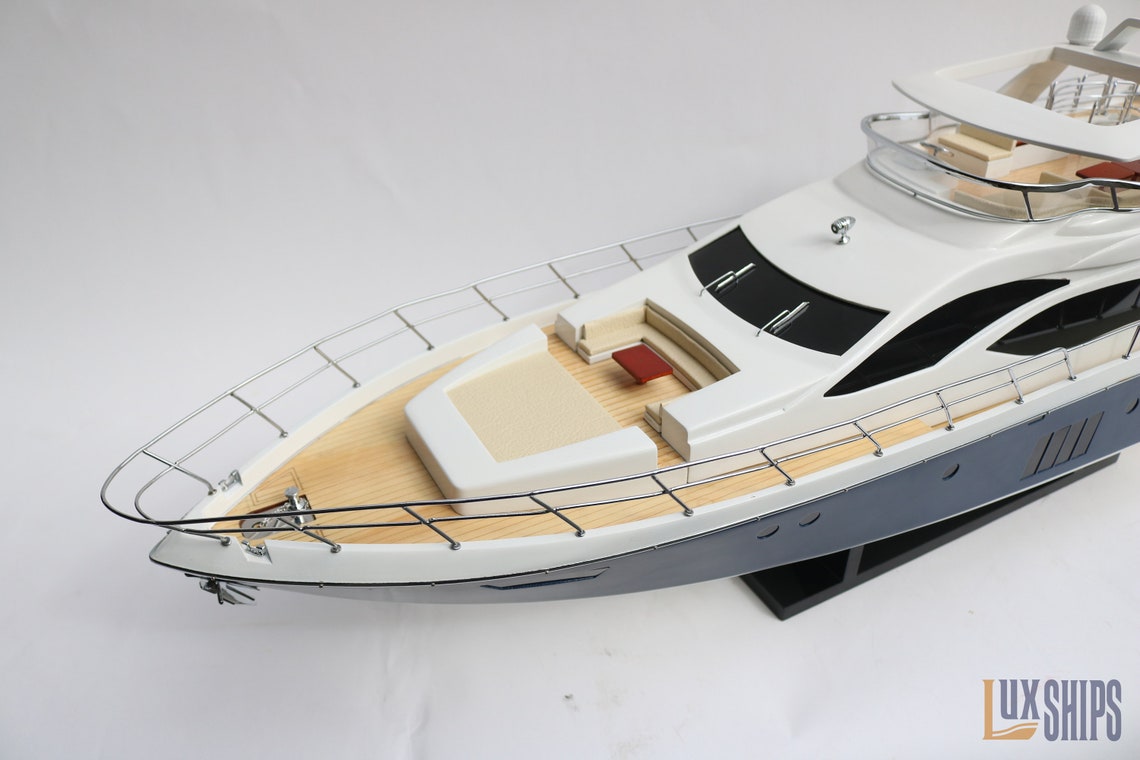 AZIMUT 82 Model Yacht - Etsy