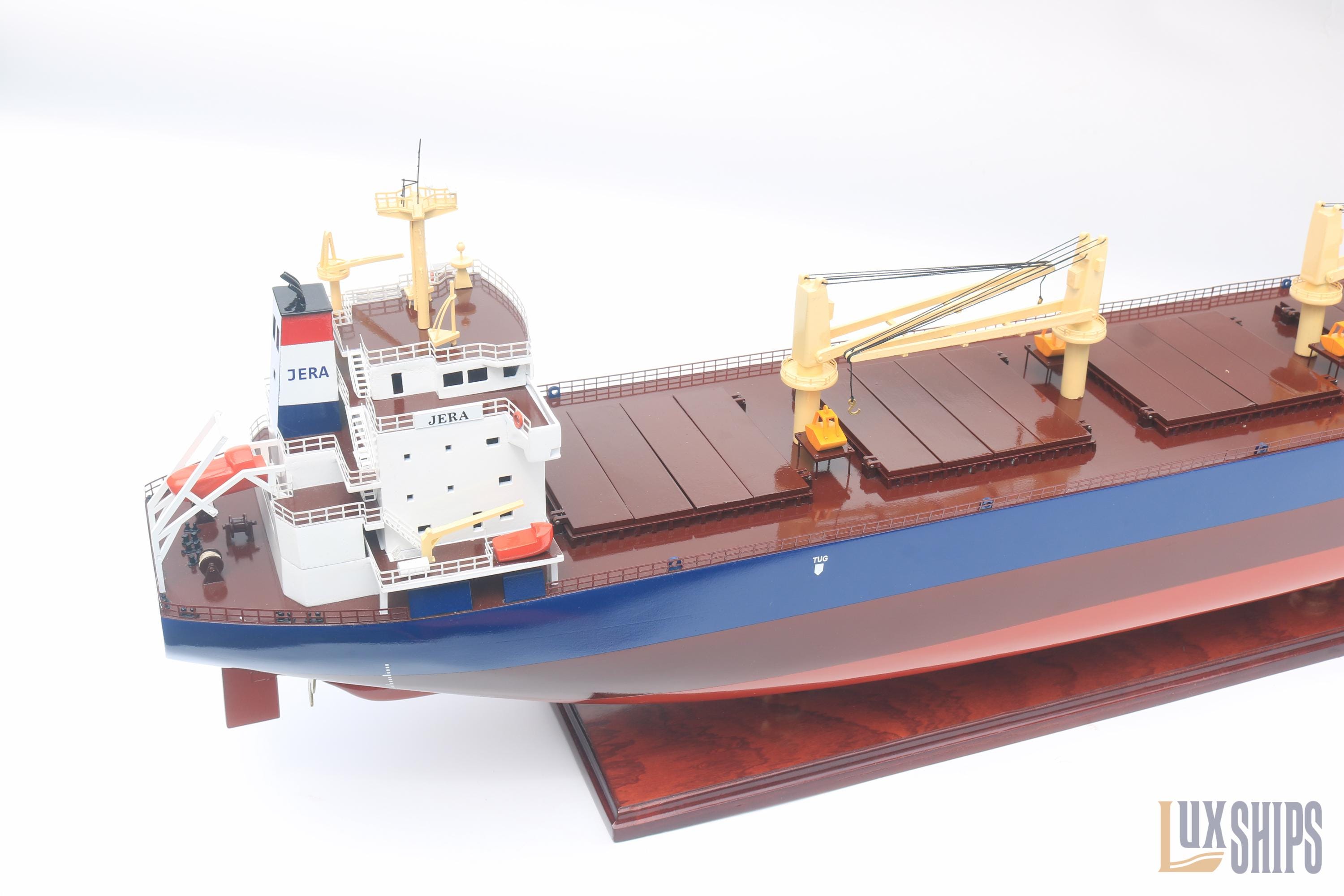 102cm Jera Bangkok Bulk Carrier Model – Handmade Wood Ship – Marine ...