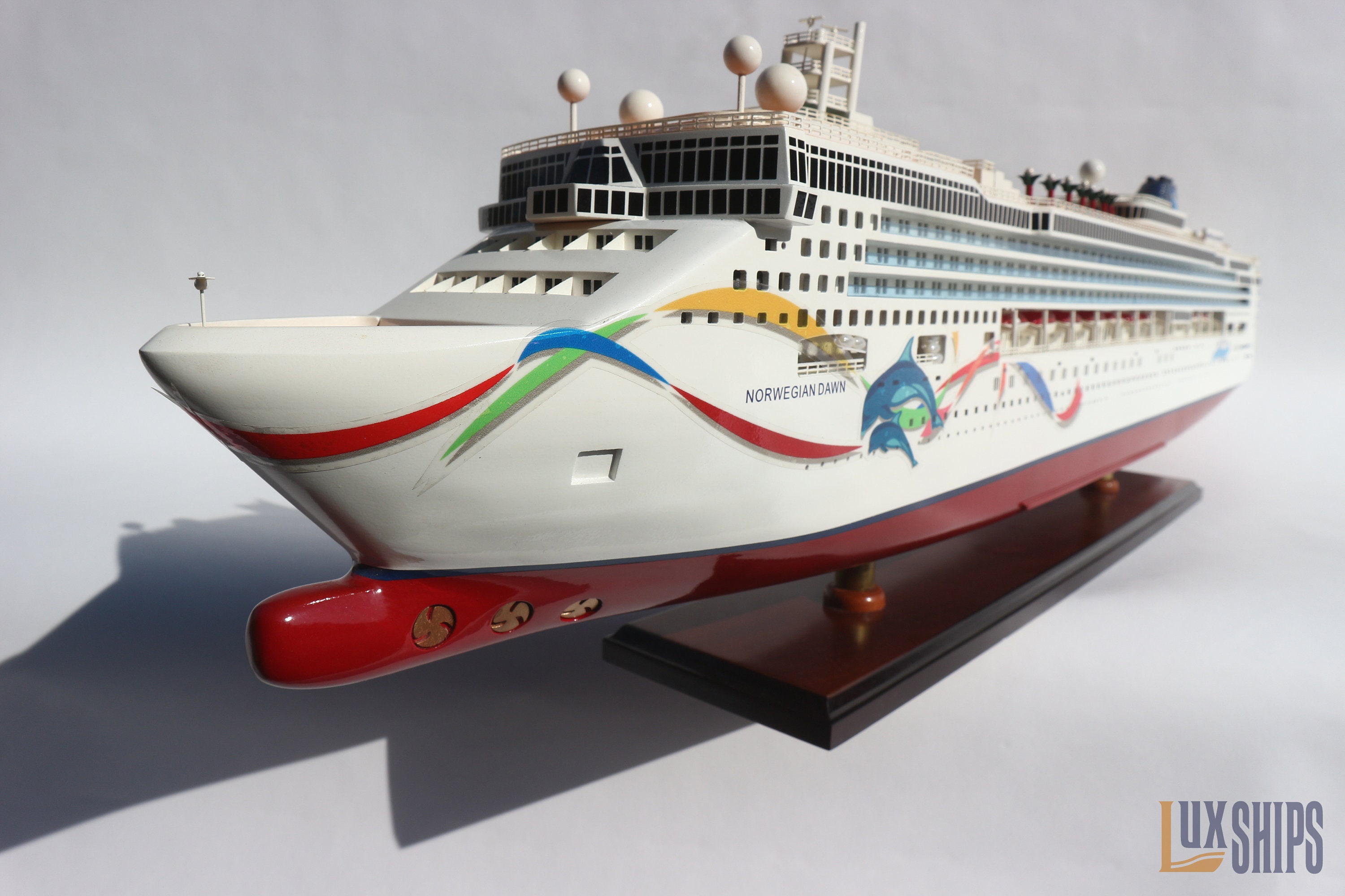 Norwegian Dawn Ship Model Norwegian Dawn Cruise Ship - Etsy