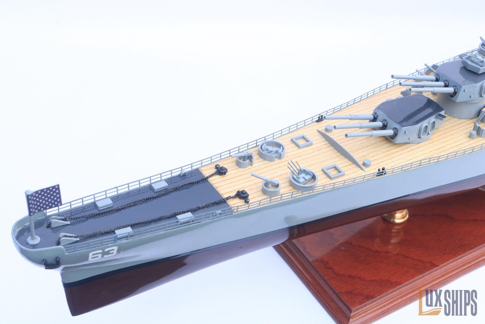 USS Missouri BB-63 Ship Model - Uss Missouri BB-63 Battleship Model - Etsy