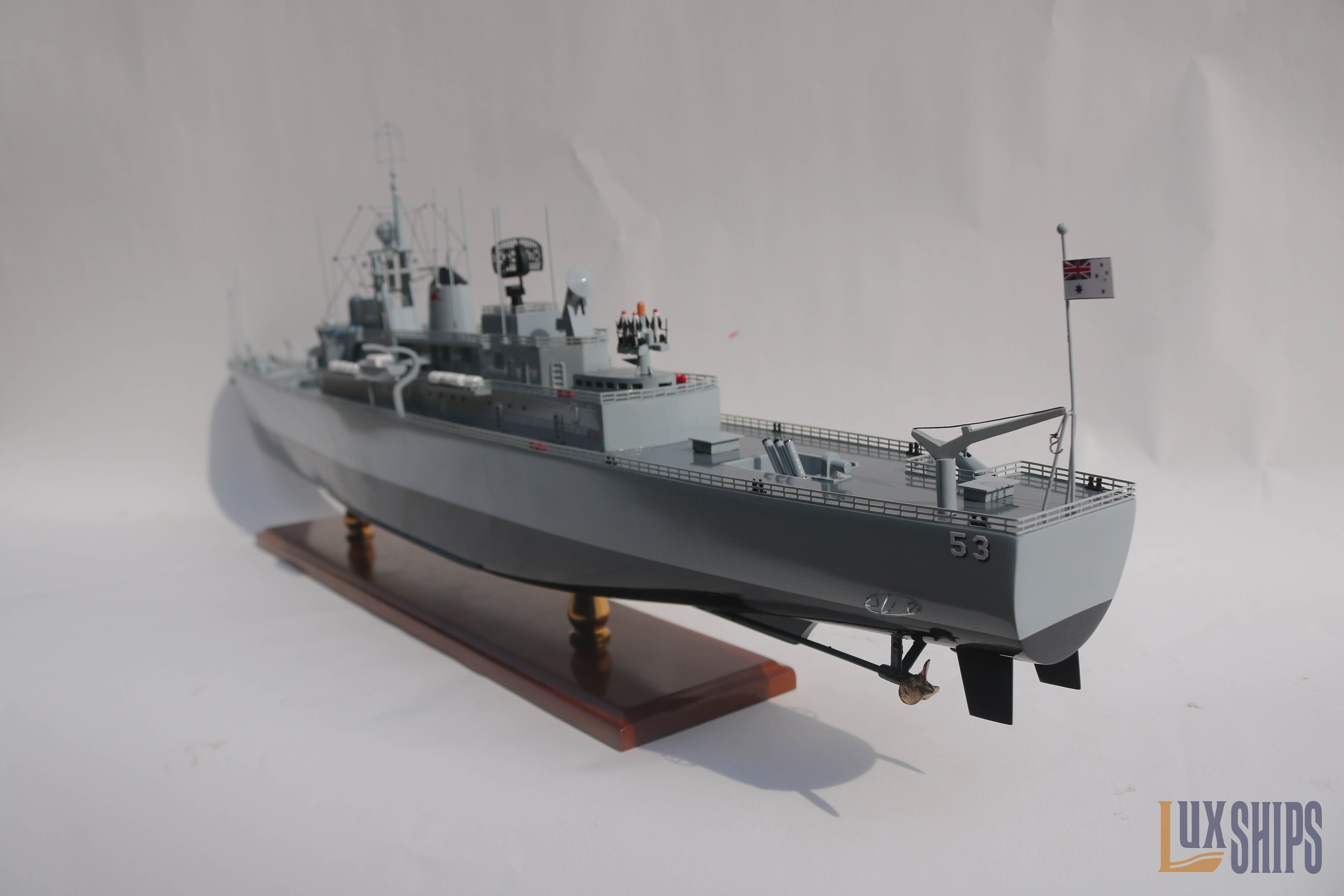 HMAS Torrens DE 53 Model Ship Hmas Torrens DE 53 Battleship Model - Etsy