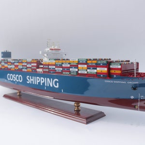 Cosco Container Ship Model 39" - Cosco Model Ship - Personalization ...