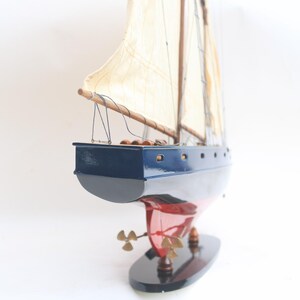 BLUENOSE II Model Ship, Wooden Ship Model is for Sale - Etsy