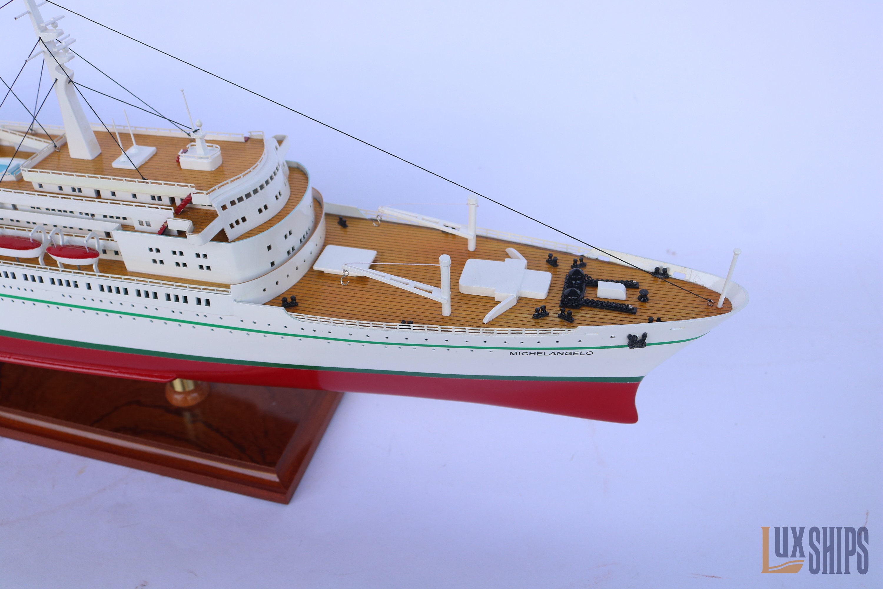 SS MICHELANGELO Model Ship - Etsy