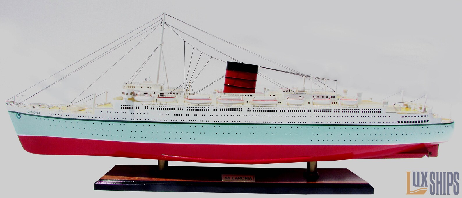 RMS Caronia Ship Model RMS Caronia Wood Ship Model - Etsy