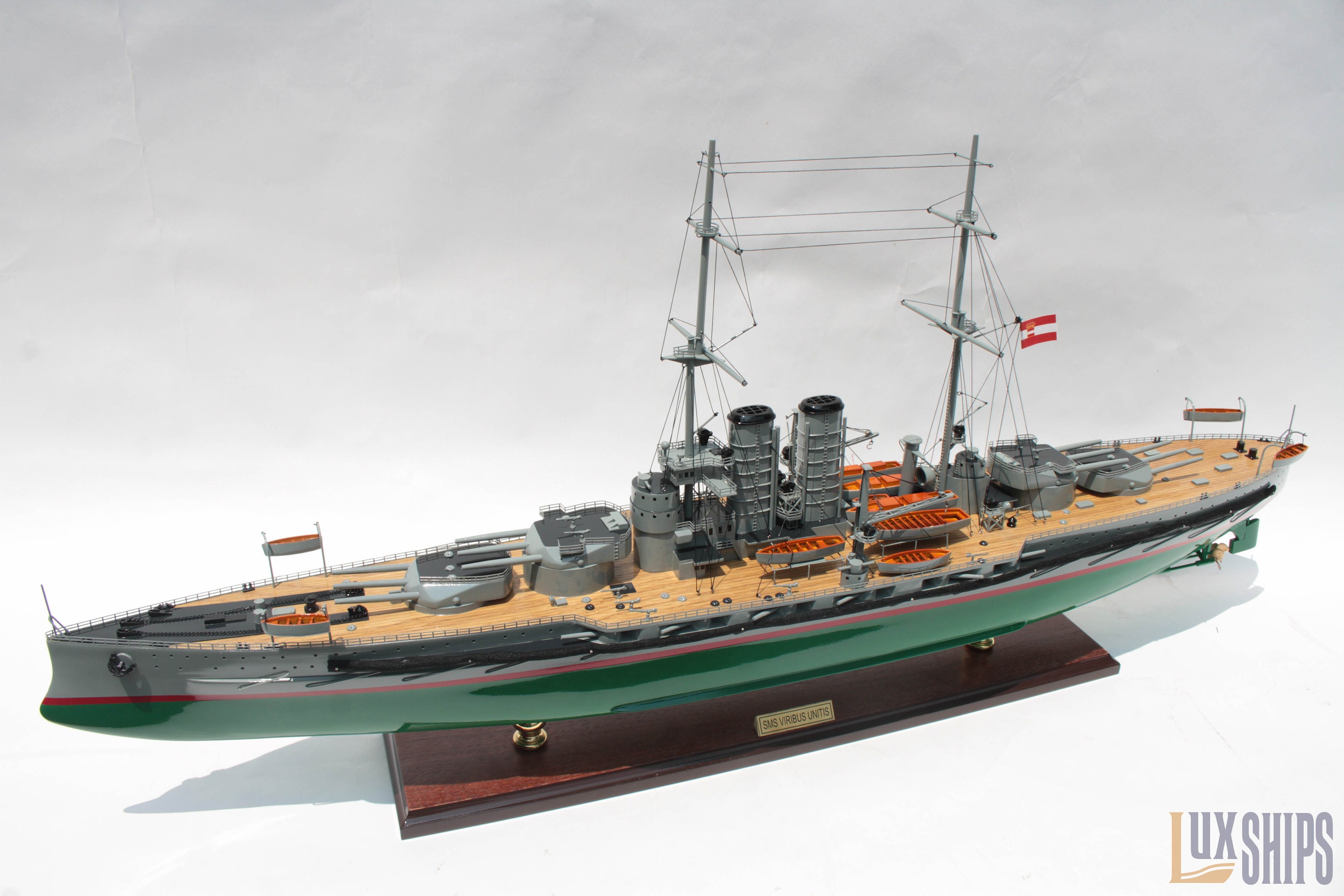 SMS Viribus Unitis Ship Model - SMS Viribus Unitis Battleship Model - Etsy