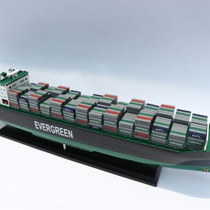 Evergreen Ship Model 70cm Evergreen Model Ship | Etsy
