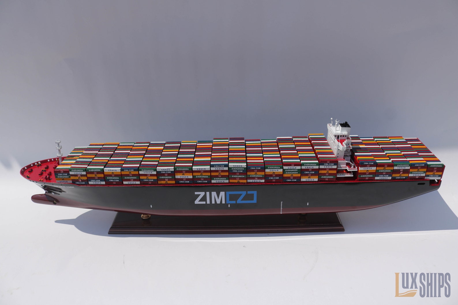 ZIM New York Container Ship Model ZIM Model Ship Personalization Your ...