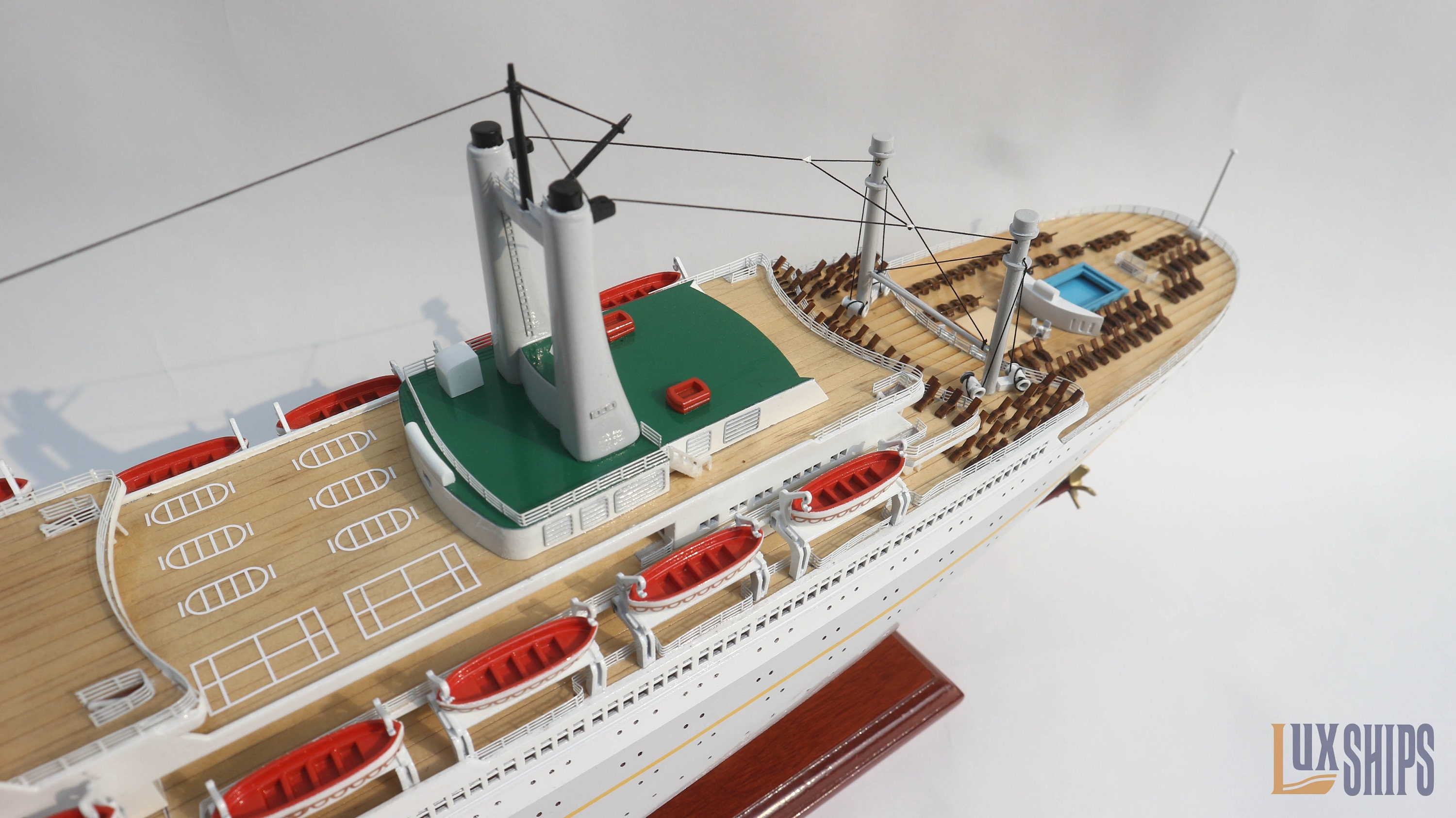 SS Rotterdam Ship Model - SS Rotterdam Cruise Ship Model - Etsy