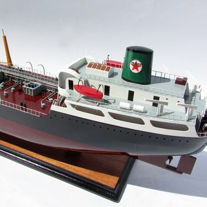 TEXACO OSLO Model Ship - Etsy