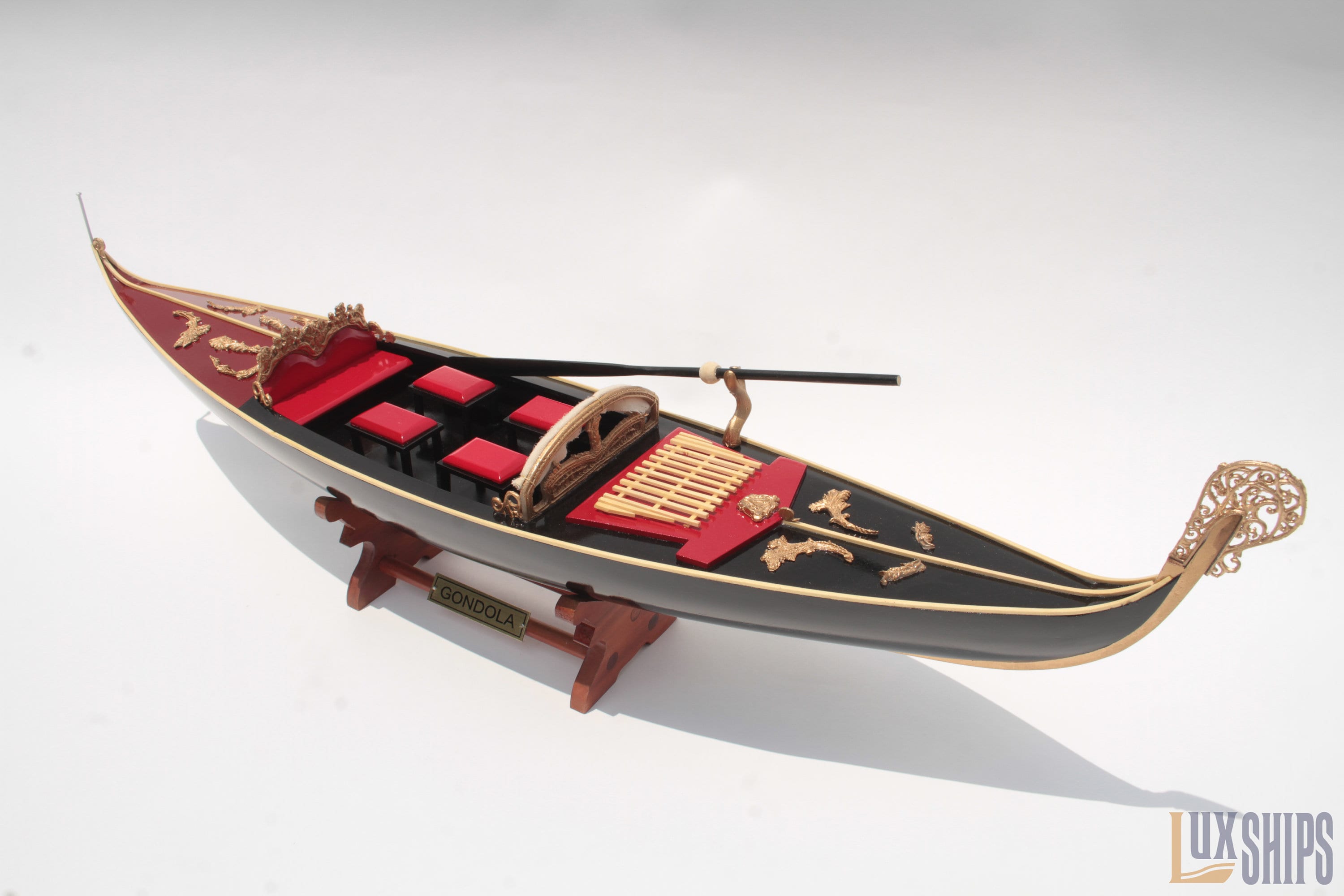 Gondola Wooden Ship Model Gondola Model Ships Gondola - Etsy