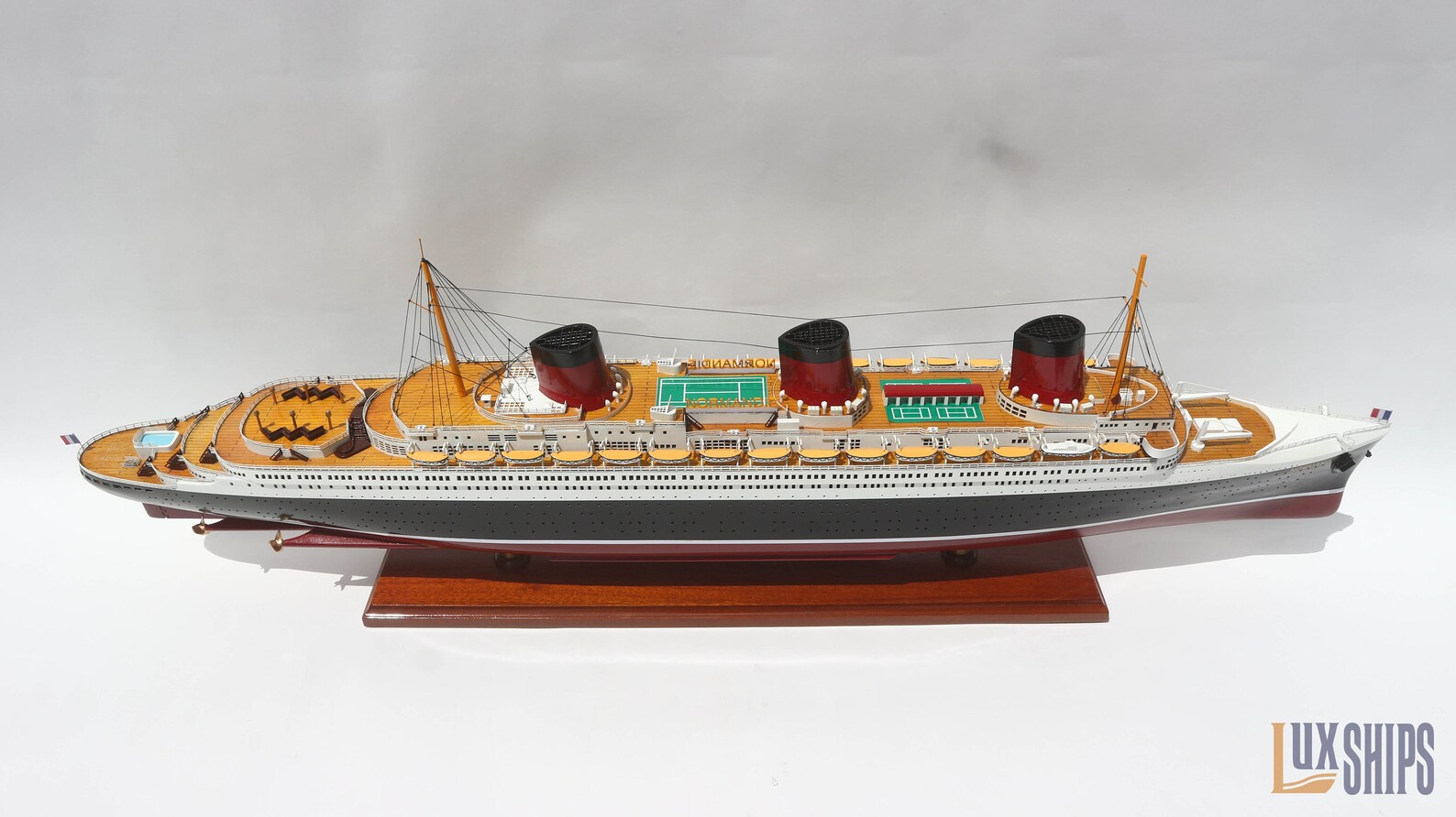 SS Normandie Ship Model 40 SS Normandie Model Ship - Etsy