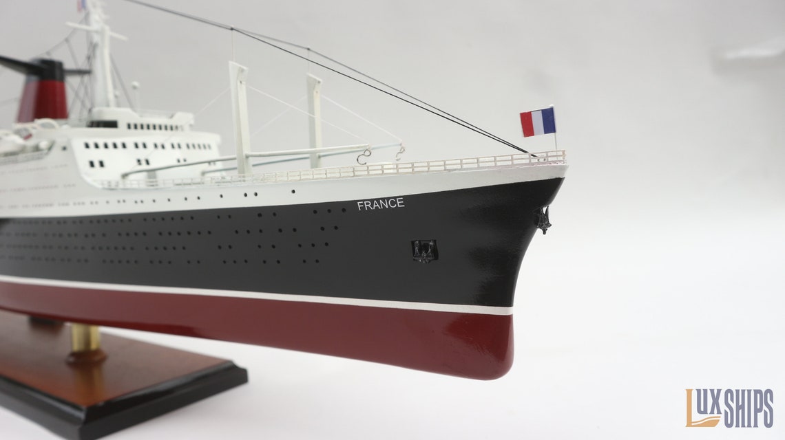 SS France Ship Model 40" - SS France Cruise Ship Model - Etsy